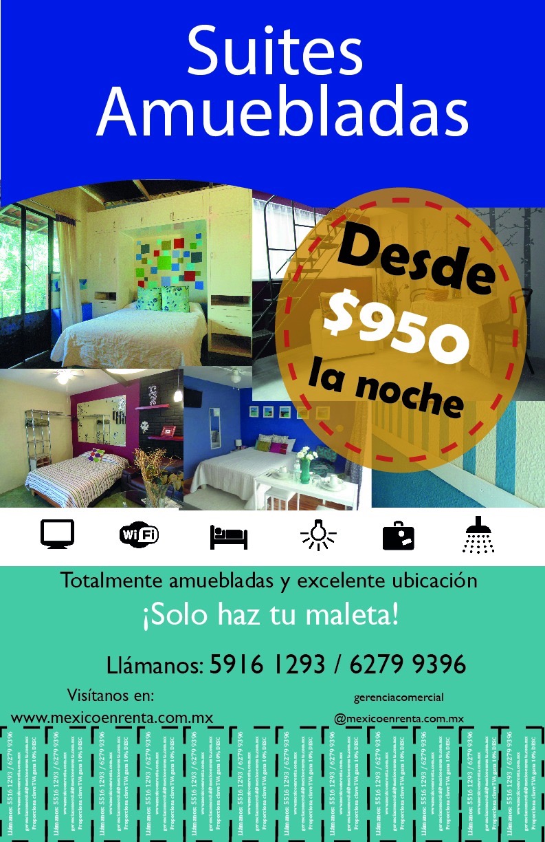 Renta de Departamentos DF | Mexico en Renta